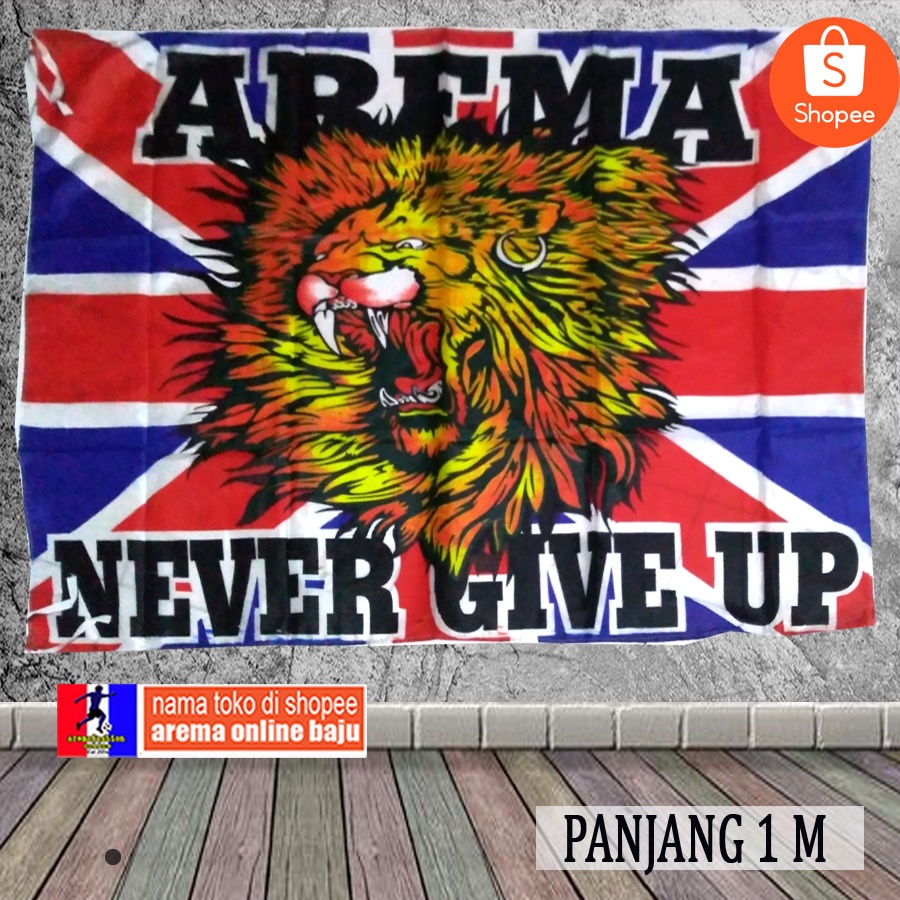 Jual BENDERA AREMA SINGA MENERKAM - arema online baju | Shopee Indonesia