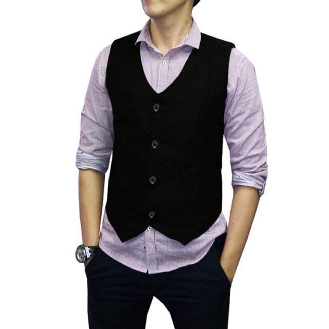 Jual Rompi Pria Hitam Polos | Shopee Indonesia