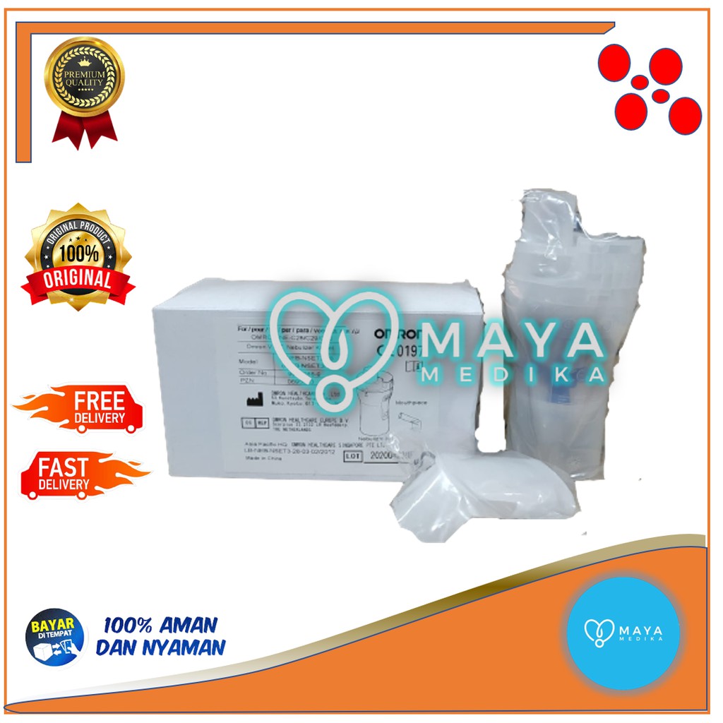 Jual Nebulizer Kit ( Tempat Obat ) / Omron / NE C28 | Shopee Indonesia