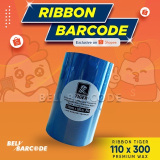 Jual RIBBON BARCODE LABEL WAX 110X300 | 110MM X 300M KUALITAS BAGUS ...