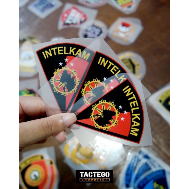 Jual sticker Sablon DTF Pakaian Intelkam | Shopee Indonesia