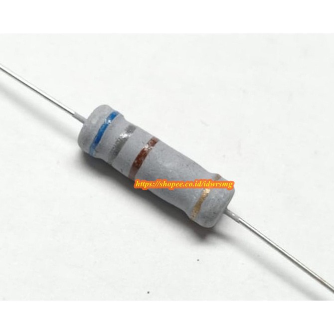 Jual R resistor 2w 2Watt 680R 680 Ohm 680 R 680ohm 2 watt toleransi 5% ...