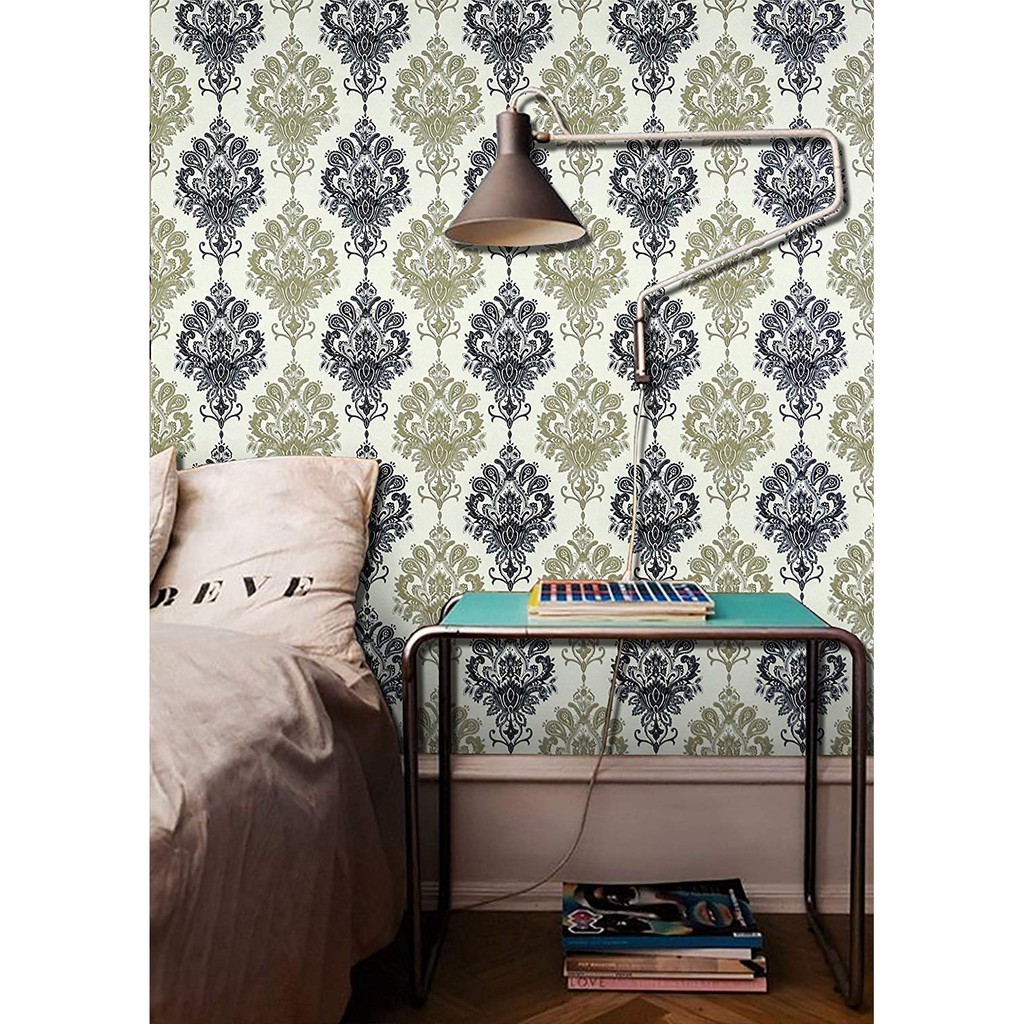 Jual MUTIARA Wallpaper 3D Wallpaper Tree & Square Purple Wallpaper ...