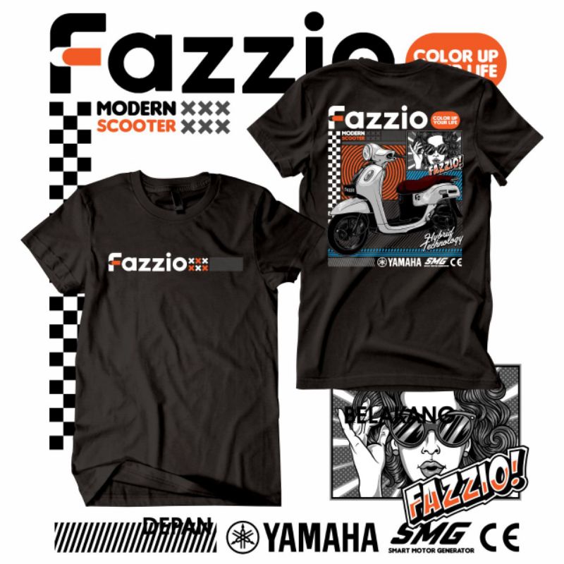 Jual Kaos Motor Fazzio Yamaha Fazzio kaos Balap Kaos Racing Kaos Matic ... Jual Kaos Motor Fazzio Yamaha Fazzio kaos Balap Kaos Racing Kaos Matic ...
