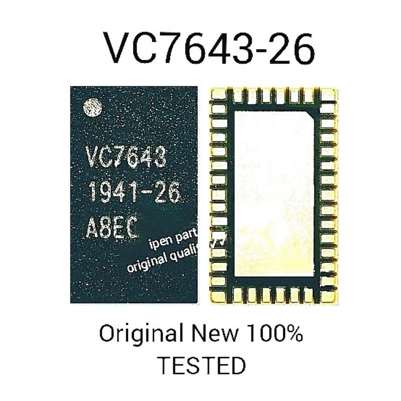 Jual IC Rf VC7643-26 Samsung A10S Original New Tested VC7643 PA TFP ...