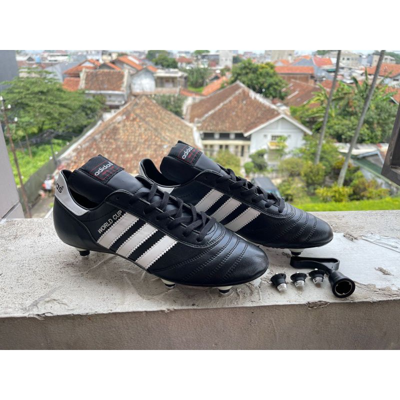 Jual Sepatu Bola Adidas Copa World Cup Black Anti Clog | Shopee Indonesia