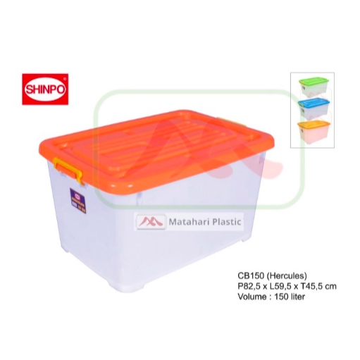 Jual Container Box Hercules 119 CB150 Shinpo (Dengan Roda) | Shopee ...