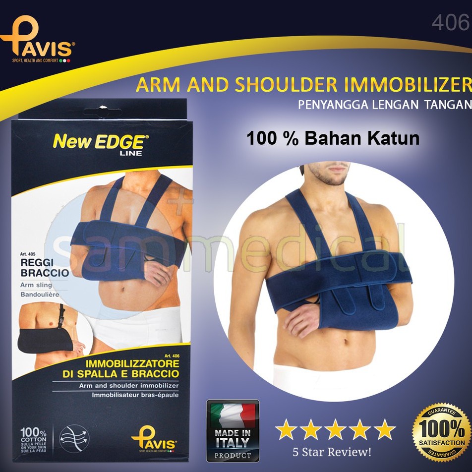 Jual Pavis Arm Sling & Shoulder 406 / Penyangga Lengan Tangan - L (90 ...