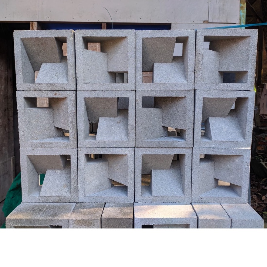 Jual Loster Beton Model K Lubang Angin Roster Dinding Loster Rumah ...