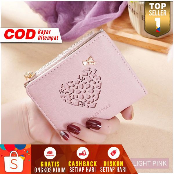 Jual Dompet Pendek Mini Wanita Murah Women Wallet Duit Cewek Korea ...