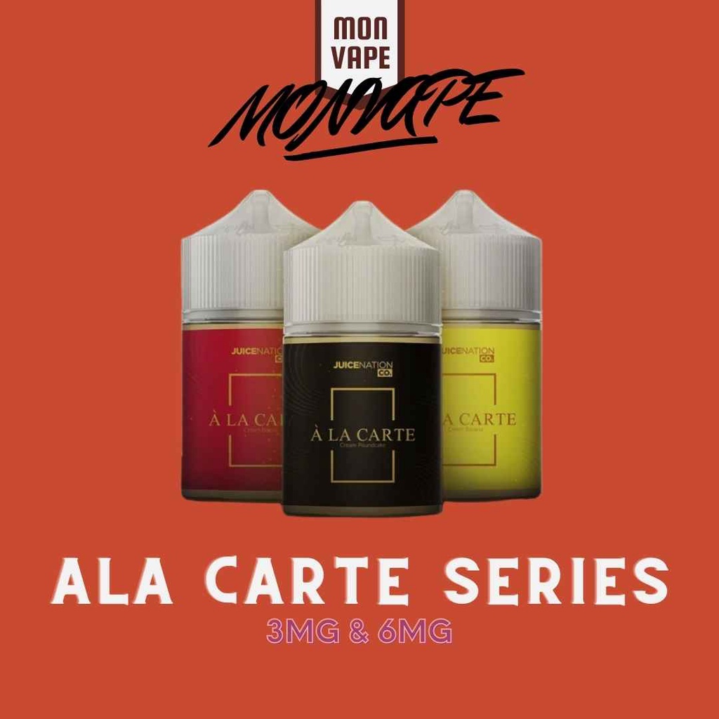Jual ALA CARTE SERIES 60ML BY JUICENATION E-LIQUID | Shopee Indonesia