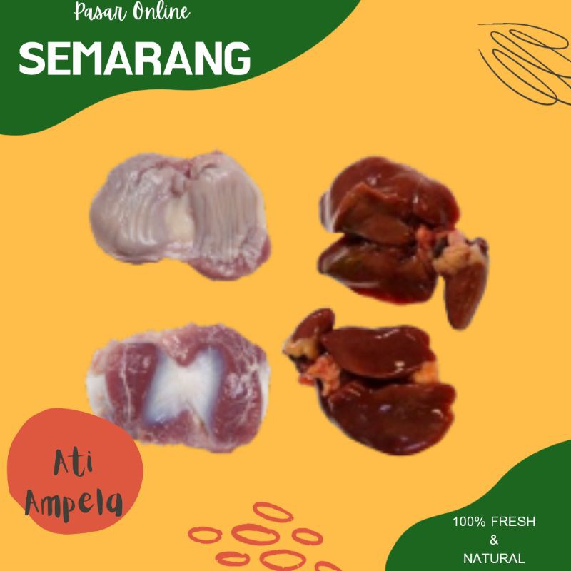 Jual Ati Ampela / Hati Ampela / Rempelo Ati Ayam Fresh Segar / Belanja ...