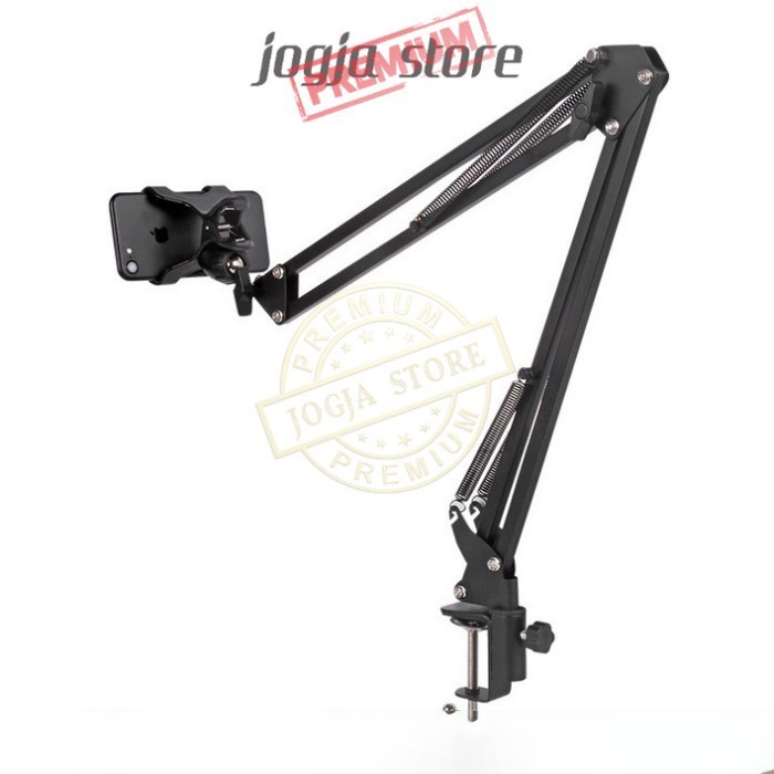 Jual Magic Arm Holder Smartphone Model Boom Arm Meja Lazypod Stand HP ...