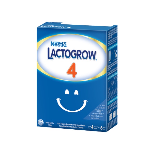 Jual Lactogrow 4 HONEY/VANILA 350gr/750gr - Susu Formula | Shopee Indonesia