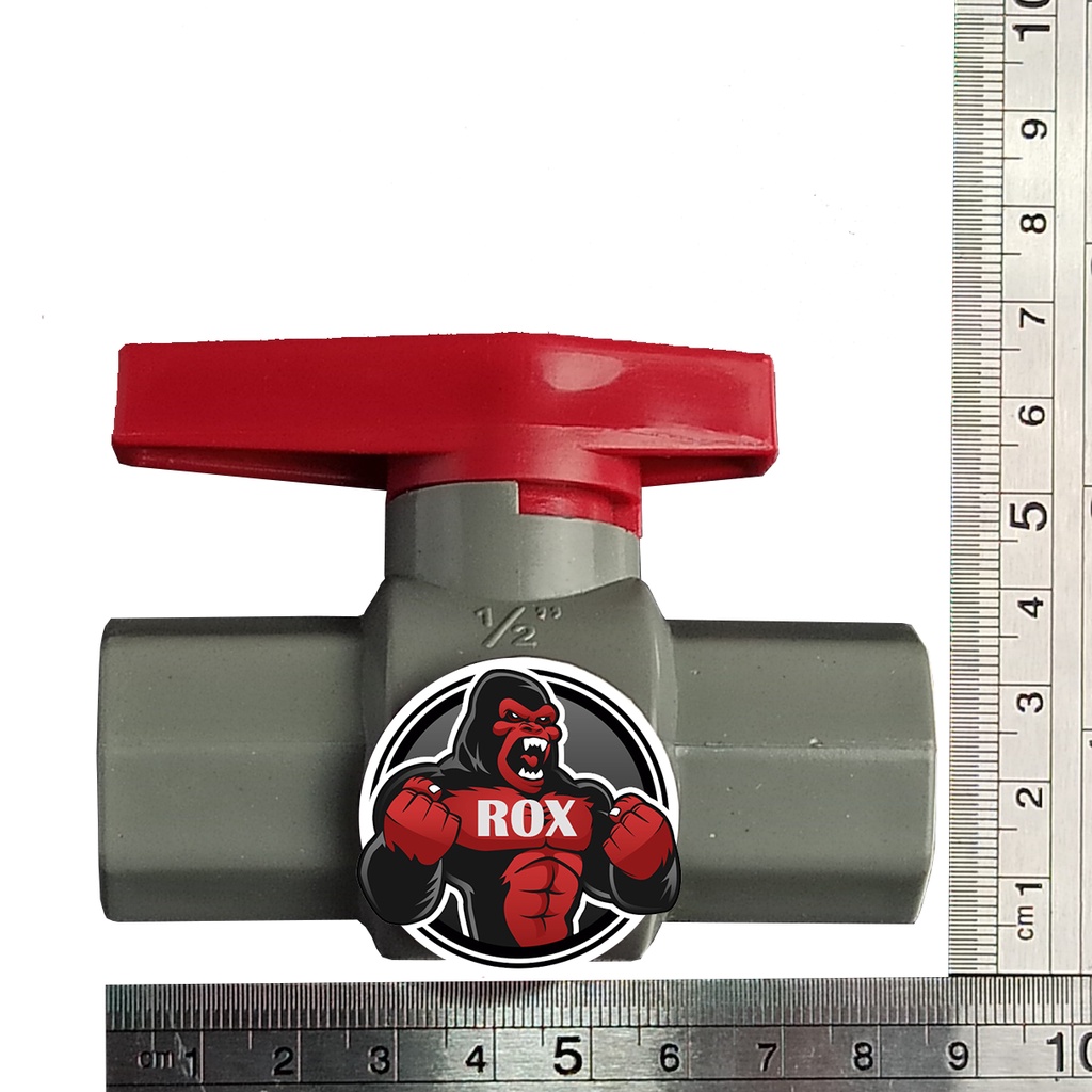 Jual Ball Valve Stop Kran PVC 1 2 - 0.5 | Shopee Indonesia