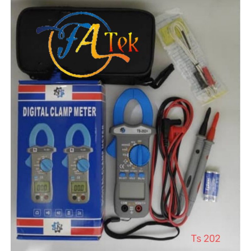 Jual TANG AMPERE | DIGITAL CLAMP METER TS-202| TANG AMPERE| ALAT UKUR ...