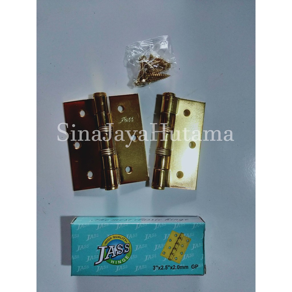 Jual SJH - Engsel Jendela Jass 3 Inch Engsel Pintu Jendela Engsel Flat ...