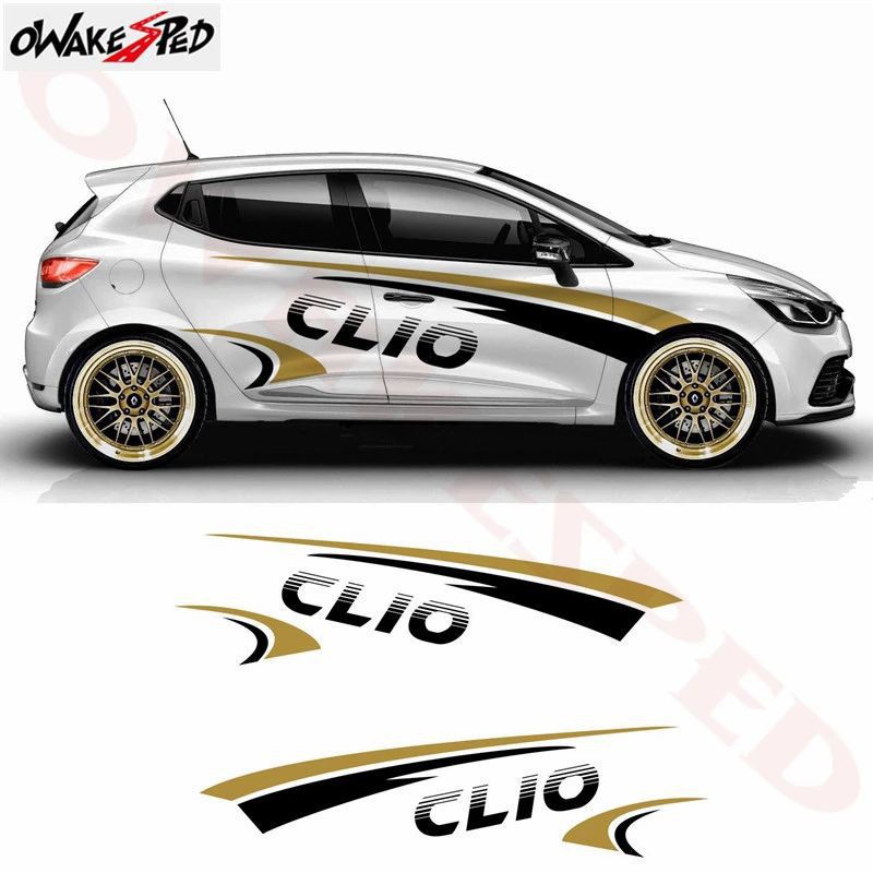Jual Stiker mobil stiker renault clio stiker body stiker decal stiker ...