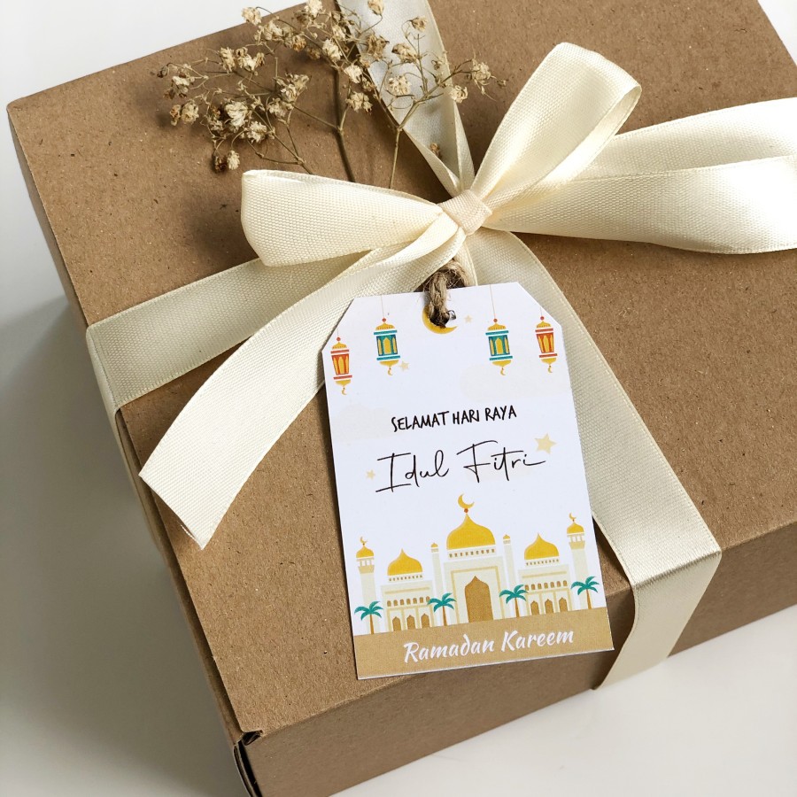 Jual Hangtag Lebaran Idul Fitri Gift Tag Lebaran Idul Fitri Kartu ...