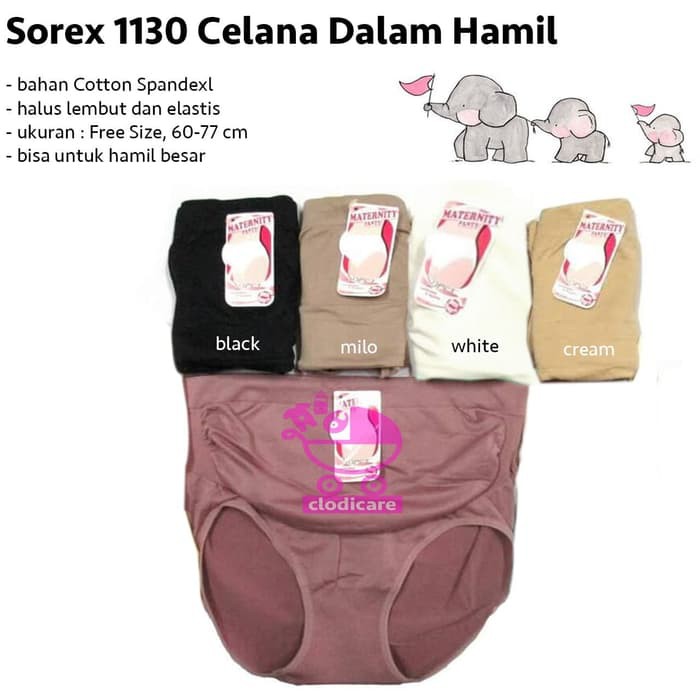 Jual Celana Dalam CD Hamil Wanita Sorex / Maternity Panty 1134 / 1140 / 1138 / 1141 / 1128 /1127 ...