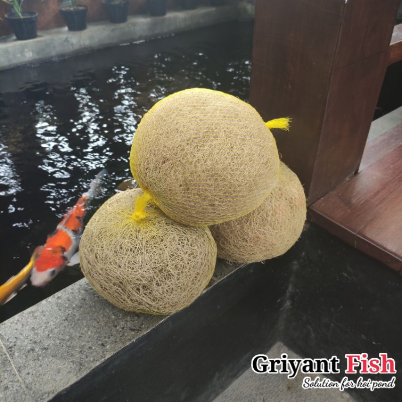 Jual Jaring Nelayan Media Filter Mekanis Air Kolam Ikan Koi | Shopee ...