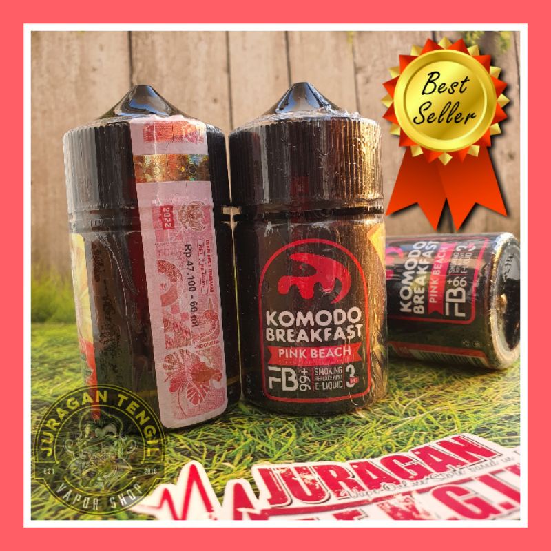 Jual [FR3B4SE] RASA BUAH STRAWBERRY LEMONADE MOVIII KOMODO BREAKFAST ...