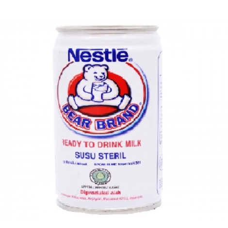 Jual Bear Brand Rtd Milk Tin 189Ml | Shopee Indonesia