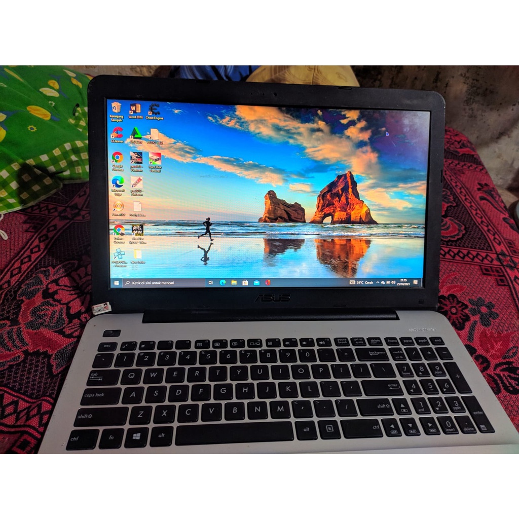 Jual LAPTOP ASUS X555B AMD A9 | Shopee Indonesia