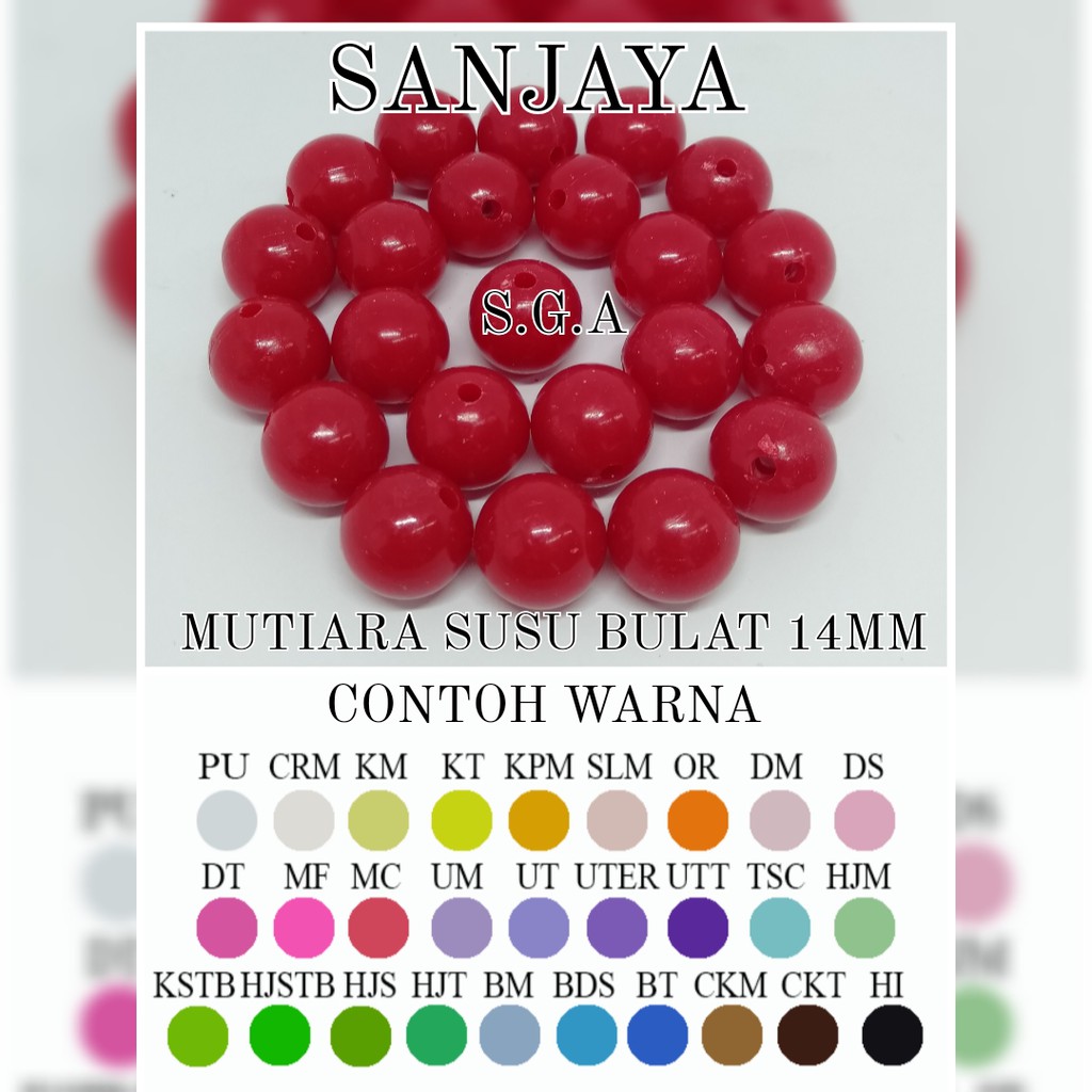 Jual Mote Susu / Manik Susu / Manik Susu Pastel / Manik Bulat / Manik Susu Bulat / Mote Susu ...