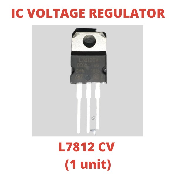 Jual IC L7812 L7812CV 7812 VOLTAGE REGULATOR VOLTASE 12V 12VOLT TR TRANSISTOR | Shopee Indonesia