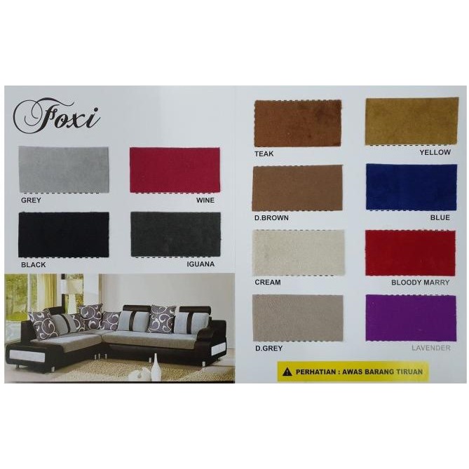 Jual KAIN SOFA BLUDRU FOXY | Shopee Indonesia