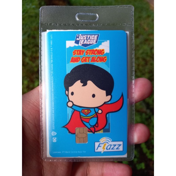 Jual Kartu Flazz Gen 2 Limited Edition Justice League Batman Supergirl ...