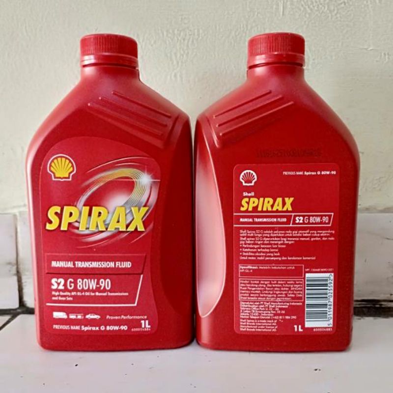 Jual OLI GEAR SHELL SPIRAX S2 G 80/90 GL4,GEAR/ GARDAN TRANSMISI MANUAL ...