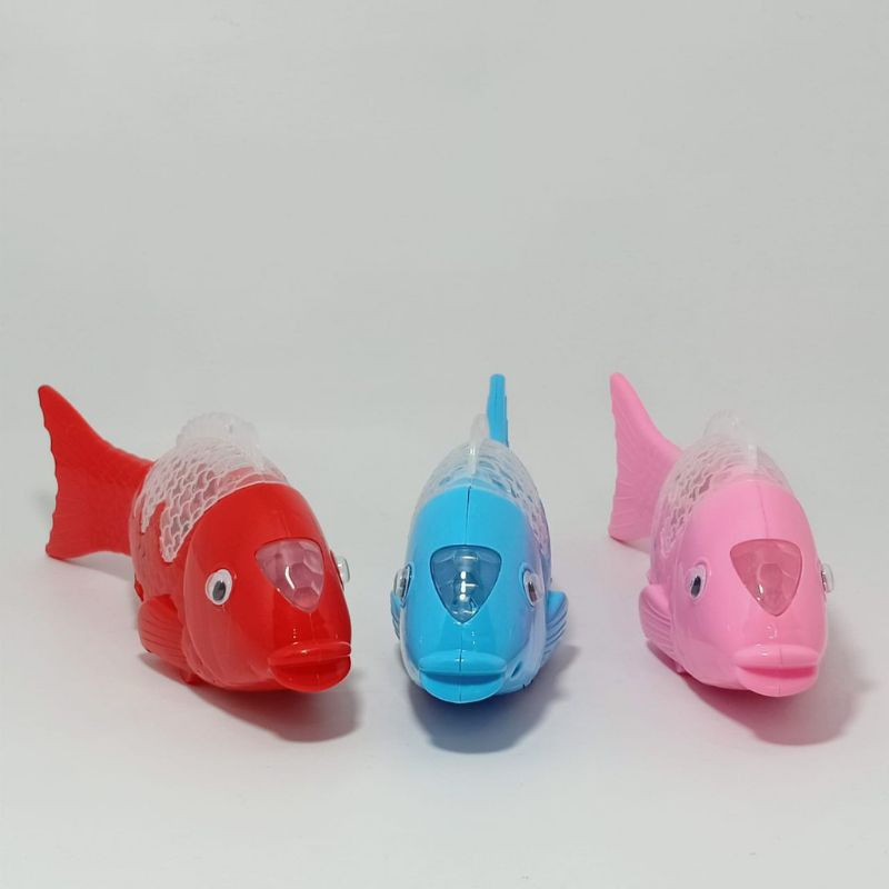 Jual Mainan Anak Ikan Koi - Ikan Koi Baterai Bisa Jalan Ada Musik Dan ...