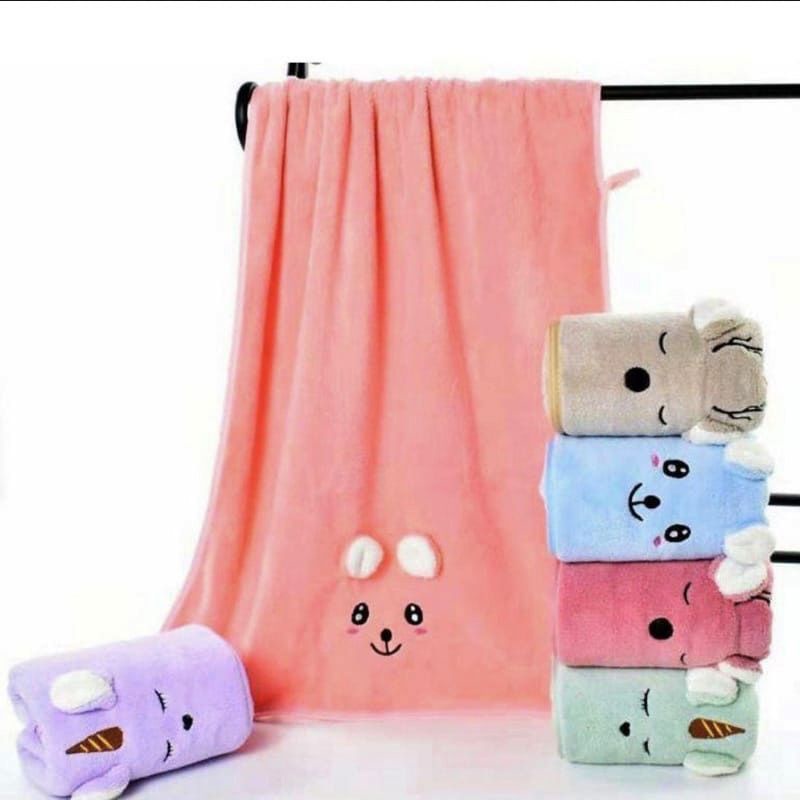 Jual Handuk Kuping Karakter Kartun Lembut (daya serap tinggi) | Shopee ...