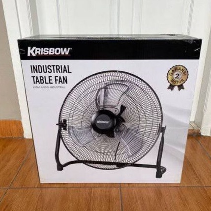 Jual krisbow table fan diameter 40cm 80 watt KIPAS angin blower ...