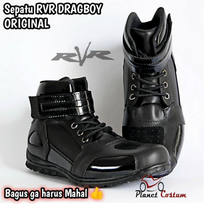 Jual Sepatu Boots Motor Touring RVR Dragboy Original Safety shoes ...