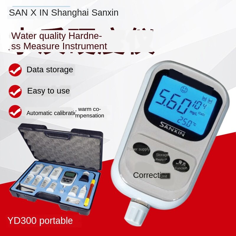 Jual Water Hardness Tester YD300 Kesadahan Air Test Kit Hardnes Meter ...