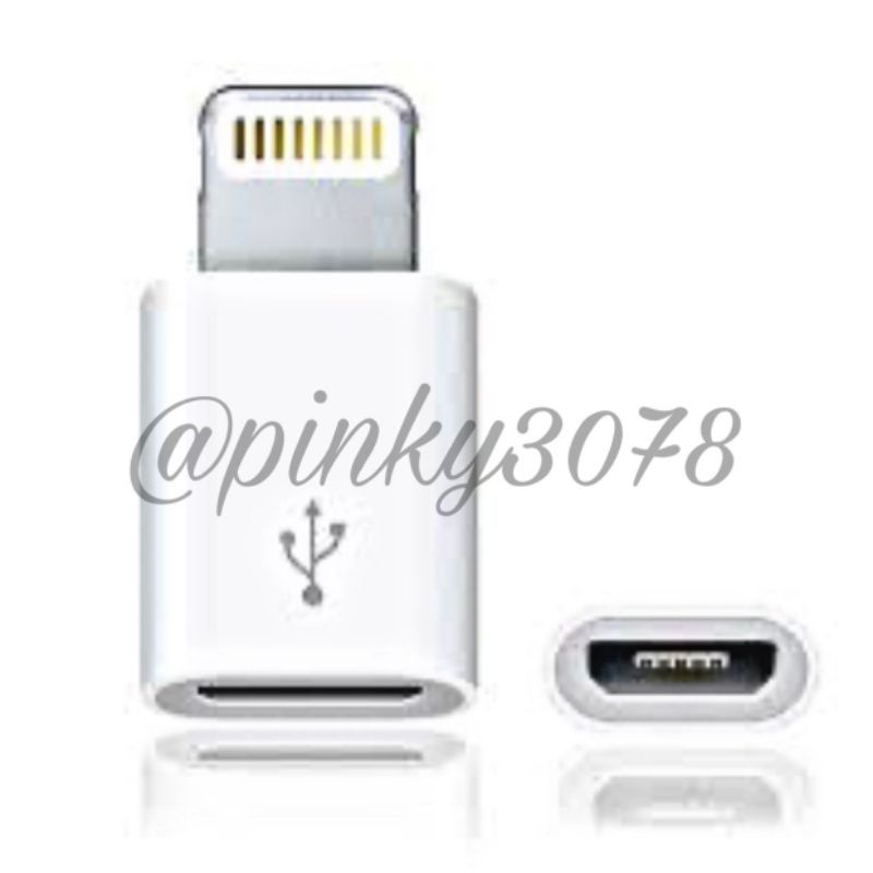 Jual [PK-218] Sambungan Adapter Micro usb To Iphone | Shopee Indonesia