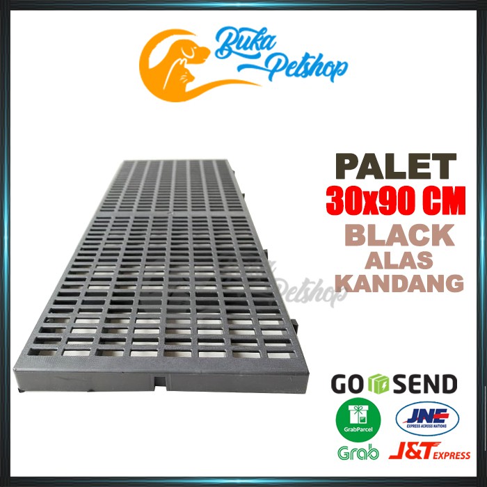 Jual Alas Kandang Palet Plastik Tebal Untuk Kandang 30 x 90 Black | Shopee Indonesia