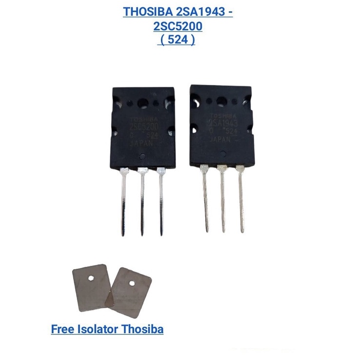 Jual Transistor Final Toshiba 2sc5200 2sa1943 Harga Per Set | Shopee Indonesia