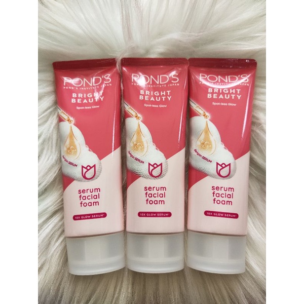 Jual FACIAL FOAM PONS BRIGHT BEAUTY SERUM 50G | Shopee Indonesia