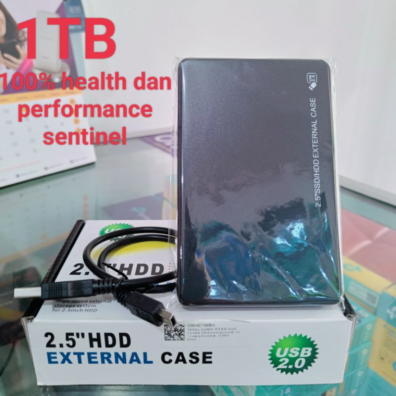 Jual Hardisk External 2.5inch 1TB 1 Terabyte HDD Eksternal Laptop PS ...