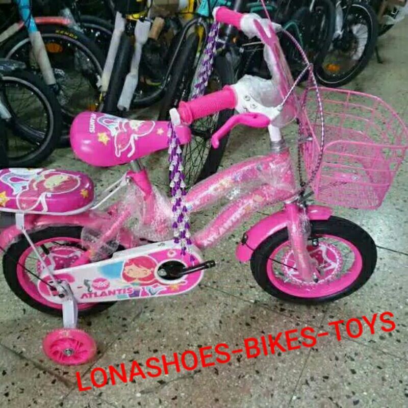 Jual SEPEDA MINI UNTUK ANAK CEWEK RODA 4 ATLANTIS 12 INCHI KERANJANG ...