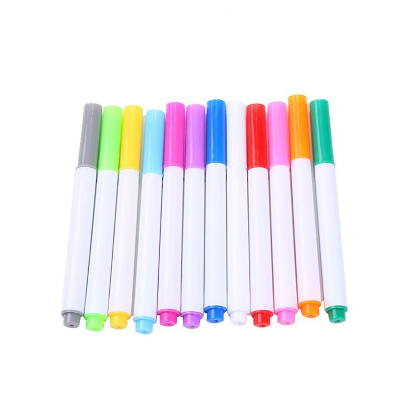 Jual Kapur Liquid Chalk Erasable Pen Marker Jendela Kaca Papan Tulis 12 ...