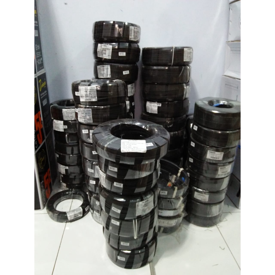 Jual Kabel fiber optik GLOBAL Precon Cable FO 250m 1Core Fiber Optix ...