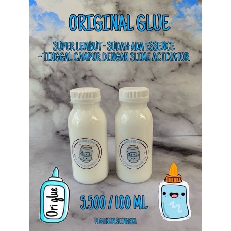 Jual Lem original slime 100ml || platinum.slime8821 | Shopee Indonesia