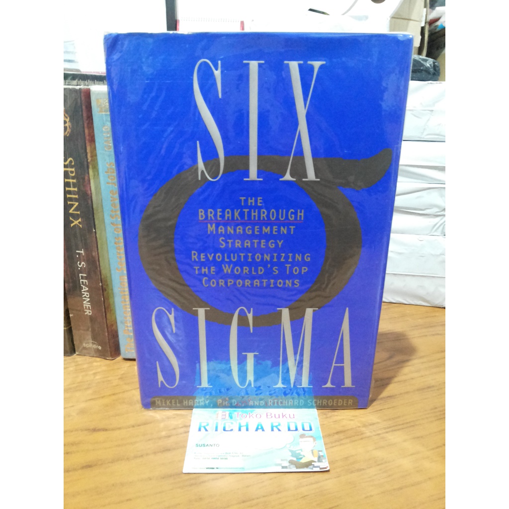 Jual Buku Six Sigma --- Mikel Harry & Richard Schroeder | Shopee Indonesia