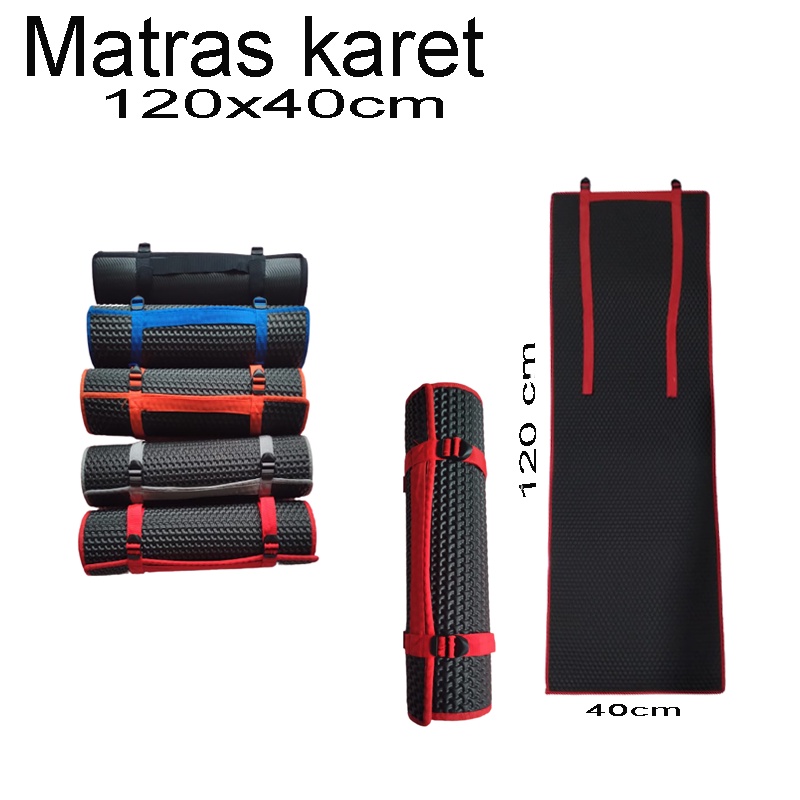 Jual matras karet alas camping 40x120cm matras | Shopee Indonesia
