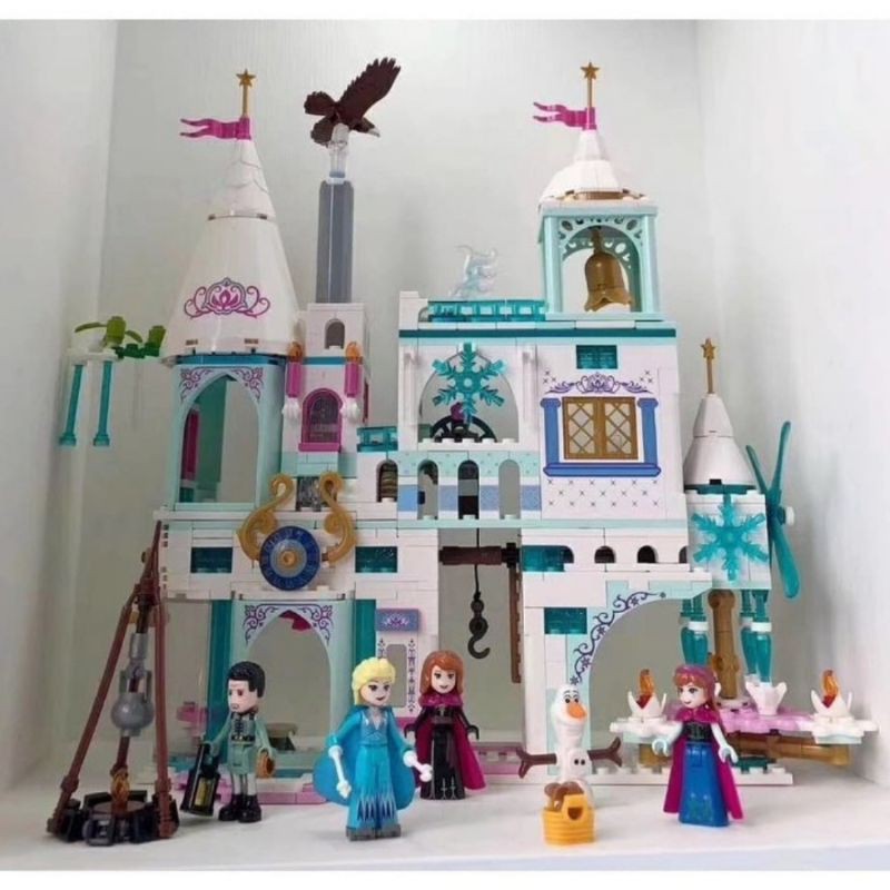 Jual Lego Block Istana Castle Princess Frozen 3 Tingkat | Shopee Indonesia
